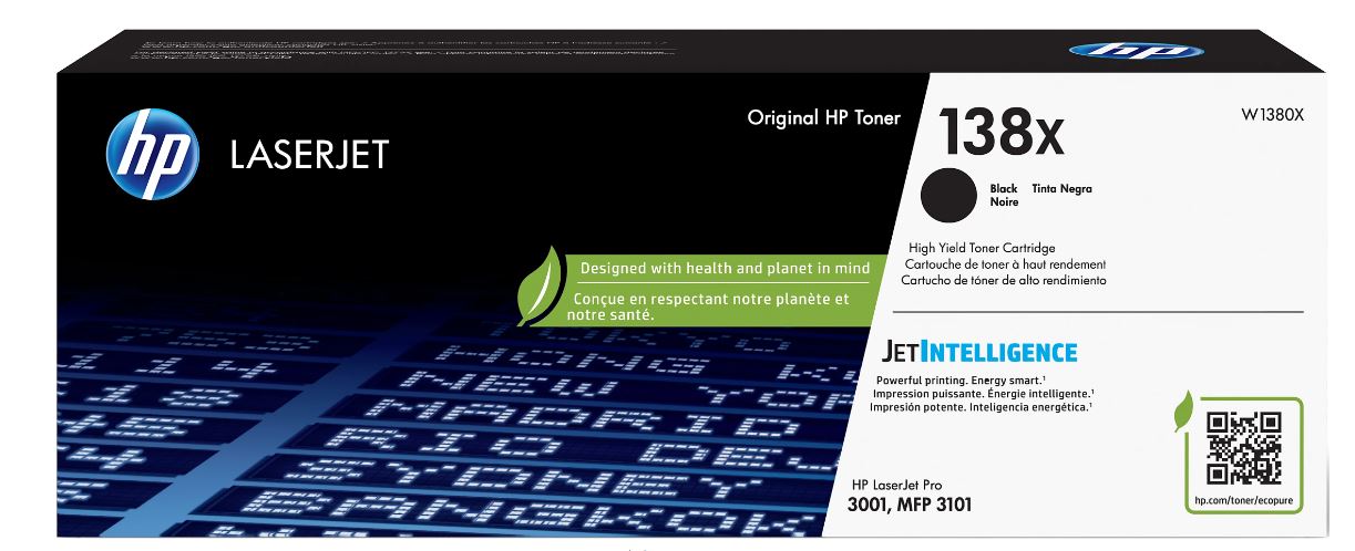 HP 138X (W1380X) Black Original LaserJet Toner Cartridge (4000 Yield ...